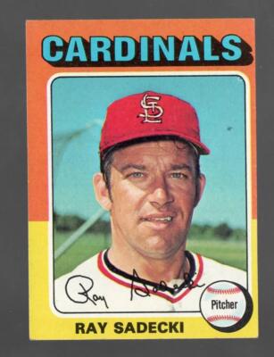 1975 Topps Ray Sadecki St. Louis Cardinals #349 Excellent | eBay