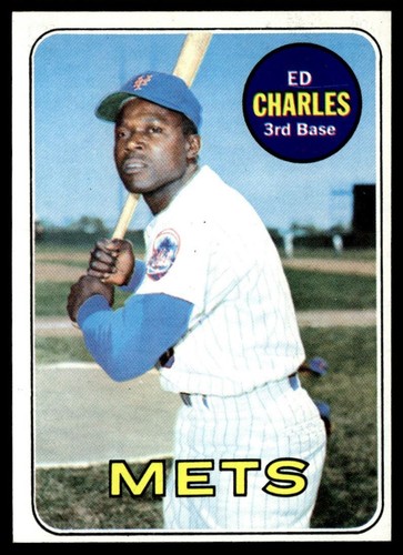 1969 Topps Ed Charles New York Mets #245 | eBay