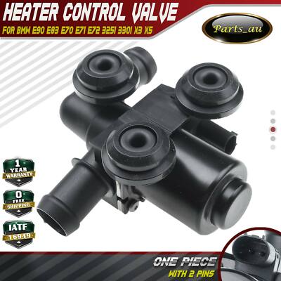 Heater Control Valve for BMW E90 E83 E70 E71 E72 325i 330i X3 X5 2004 ...
