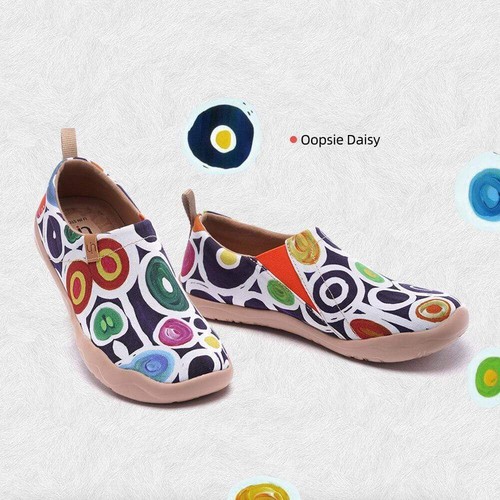 Women Size 5-12 UIN Slip On Shoes Canvas Comfortable Loafers "Oopsie ...