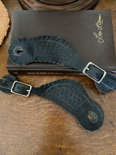 Vintage Western Spur Straps Cowboy Ranch Decor Rodeo Old West Colorado ...