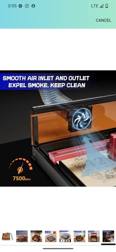 ATOMSTACK B3 Enclosure for Laser Engraver, Protection Box with Smart ...