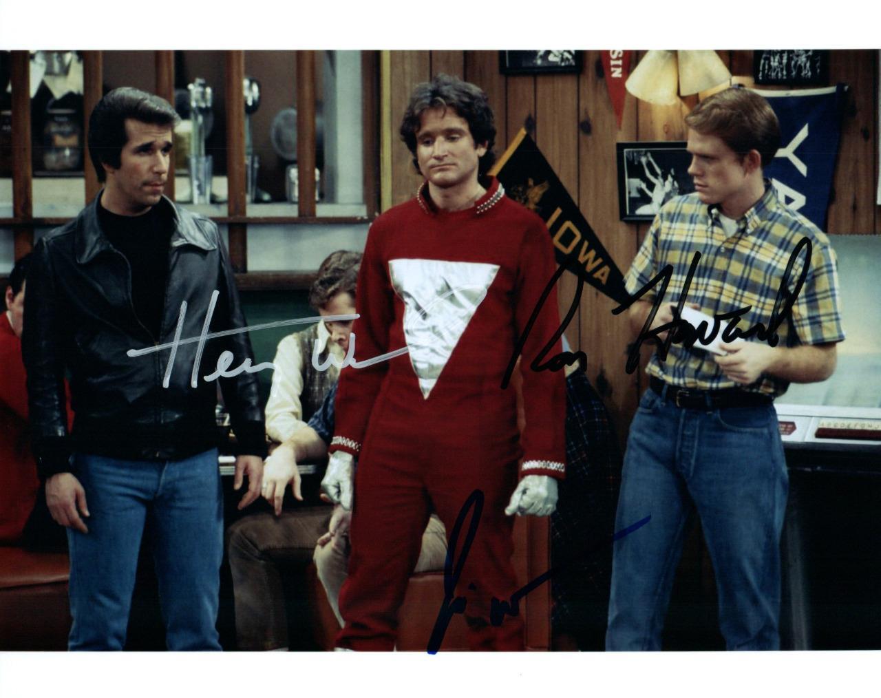 Robin Williams Winkler Howard signed 8x10 Picture Photo Pic autograph ...