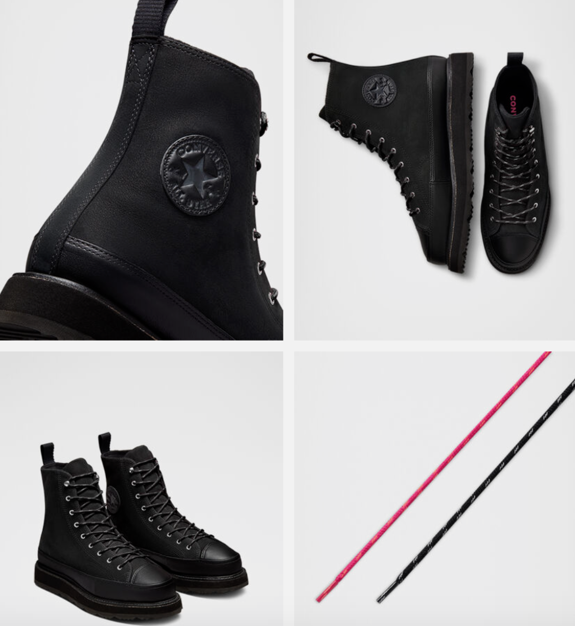 NEW CONVERSE Chuck Taylor Crafted Leather Terrain Boots Shoes 162354C ...
