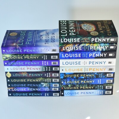 Complete Series Set CHIEF INSPECTOR GAMACHE 1-18 Louise Penny ...