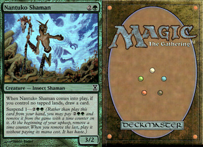 Magic the Gathering -MTG- Nantuko Shaman Foil | eBay