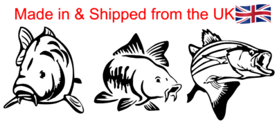 Carp Fishing Car Window bumper laptop sticker Vinyl Decal pack of 2 | eBay