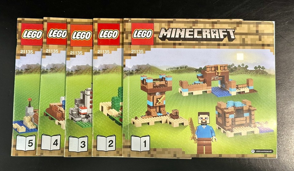 Lego Minecraft 21135 The Crafting Box 2.0 Wminifigures (Retired) | eBay