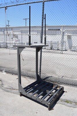 Forklift Electric Battery Roller Service Transfer Stand Station Charger ...