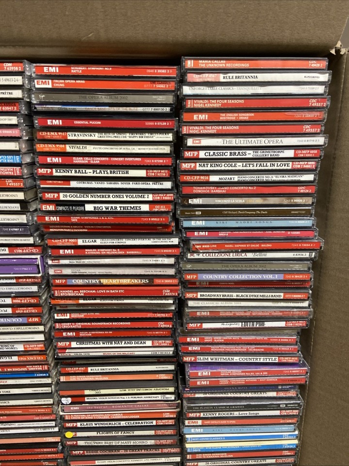 APPROX 160x EMI LABEL CD RAW UNCHECKED JOBLOT 04/02 | eBay UK