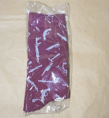 The Walking Dead Socks Red Weapon Print 2016 AMC Holdings Brand New ...