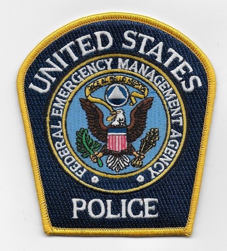 US Federal Emergency Management Agency Police patch | eBay