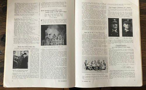 Fire Engineering Magazine Jan. 1932- Great Ads- Warehouse Firefighting ...