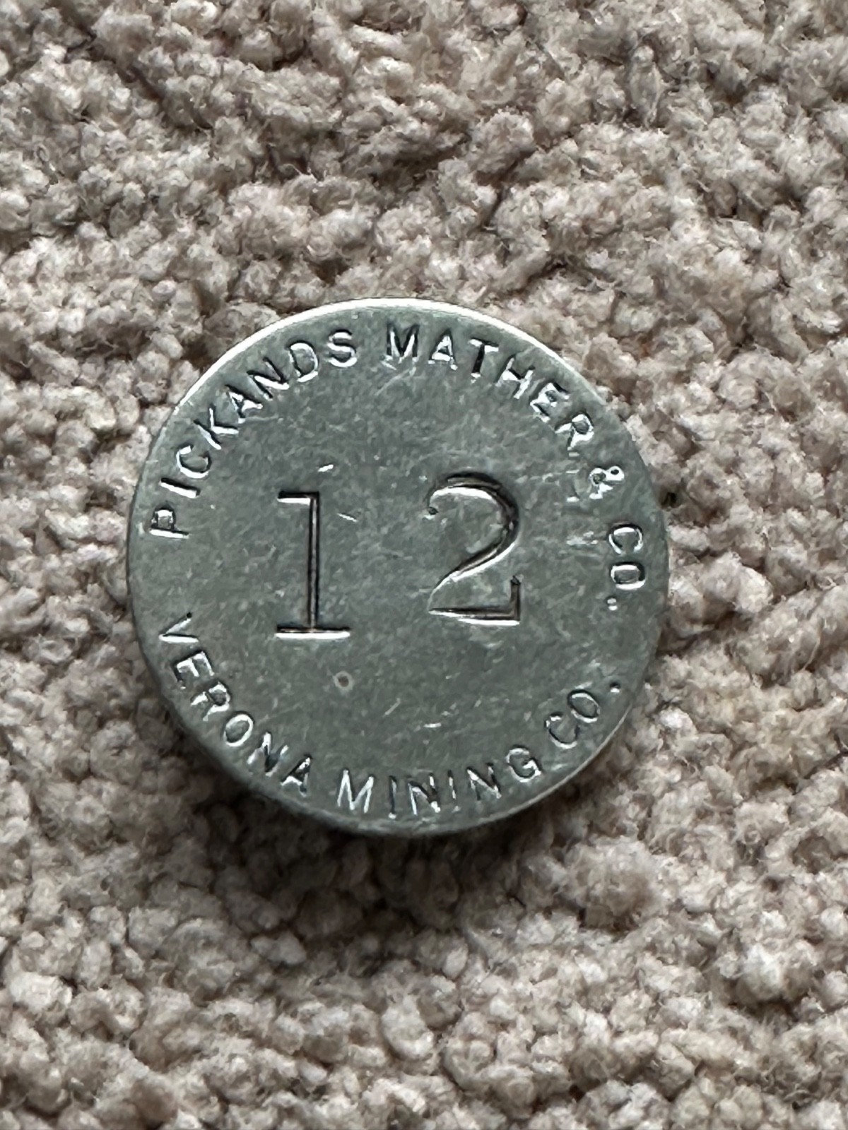 Pickands Mather Penn Iron Mine Mining Employee I.D. Badge Tag Michigan ...