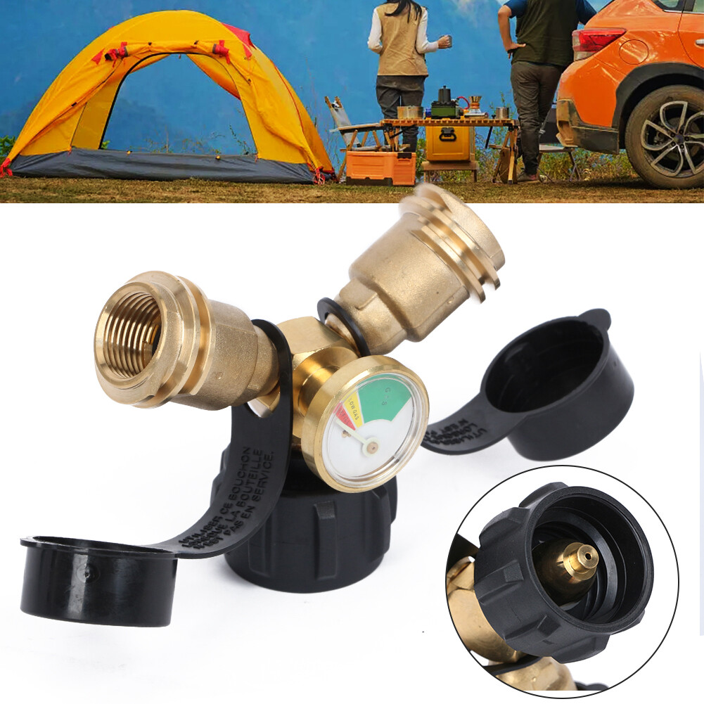 DUAL LCC27 LPG CYLINDER OUTLET DOUBLE ADAPTER - Y CONFIGURATION | eBay