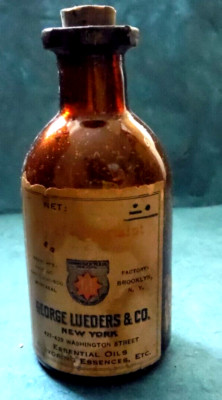 Antique bottle of oil of Peppermint by George Lueders & Co. | eBay