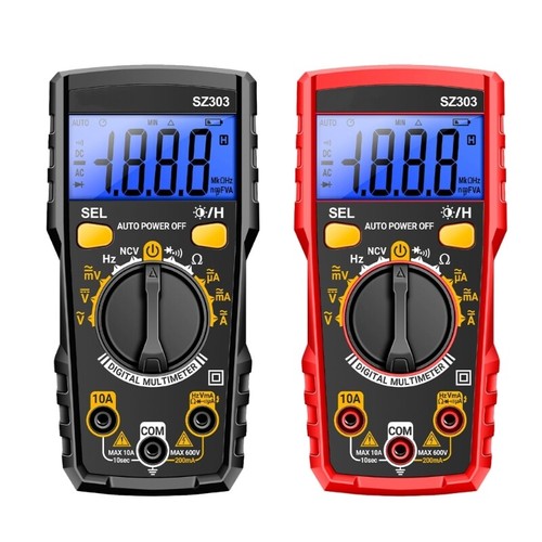 Digital Multimeter Continuitys Voltmeter Resistance Ohm Meter ...
