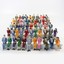 50pcs Model Train G scale Sitting Figures 1:25 Painted Seated People 4 ...