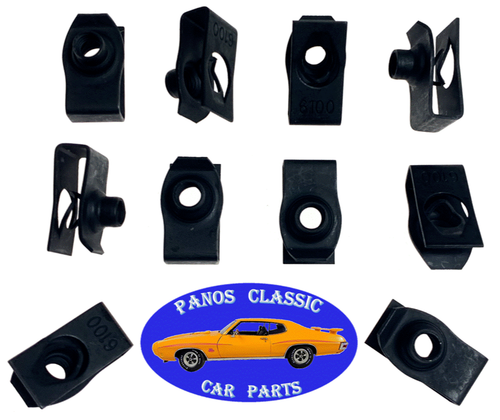 Chrysler Fender Dash Factory Correct M6 Screw Bolt U Clip Panel J Nut ...