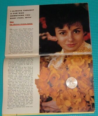 1961 TV ARTICLE ~ PAT MICHON ACTRESS CONCERT PIANIST & MILWAUKEE NATIVE ...