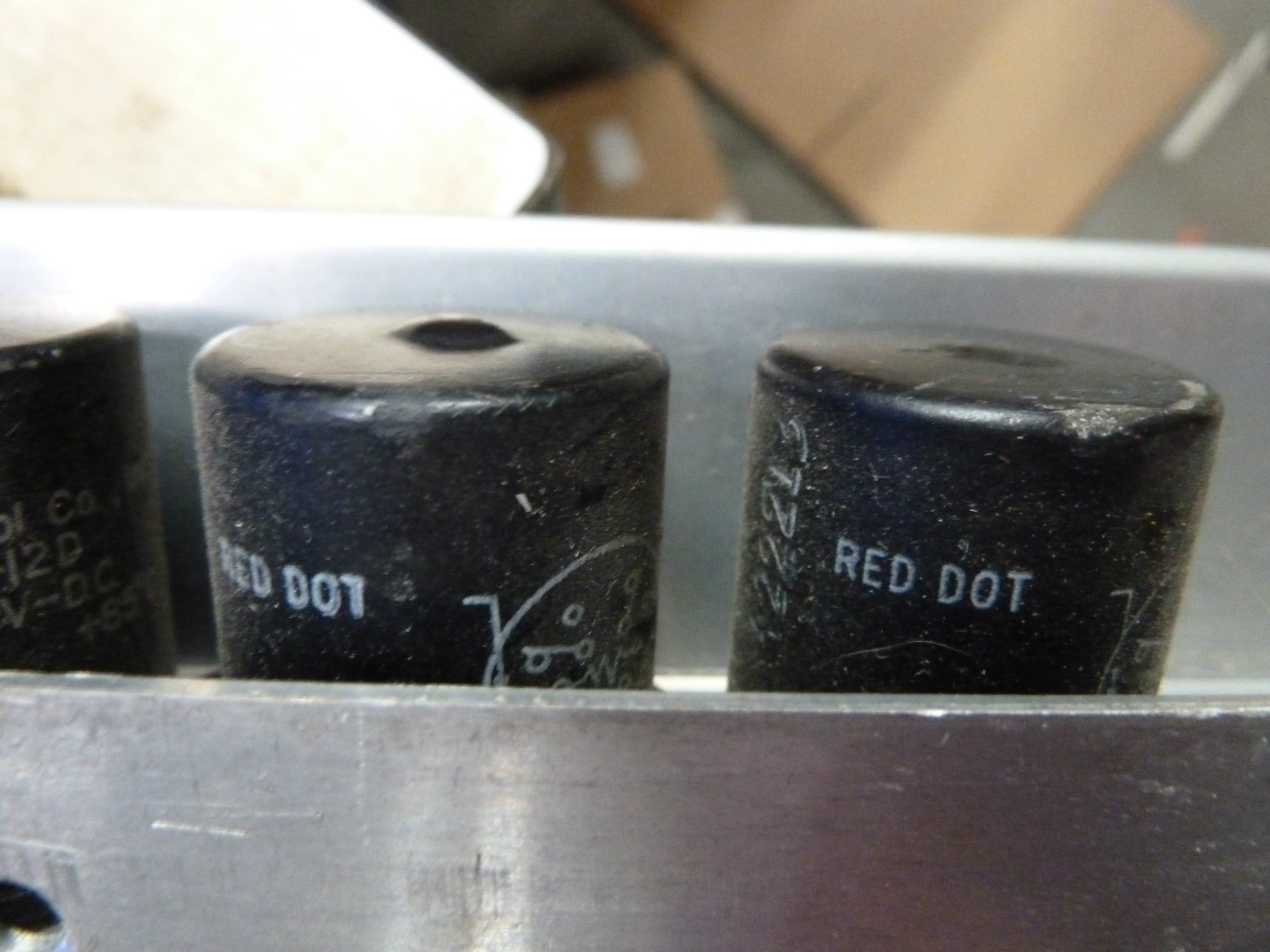 (30x) ALLIED CONTROLS MIL-SPEC RELAY MH12D 26.5VDC RED DOT [#14-XX] | eBay