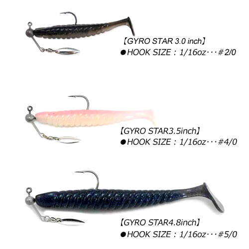 GEECRACK Corn Head Blade/Junior Blade Underspin Strolling Jig Head | eBay