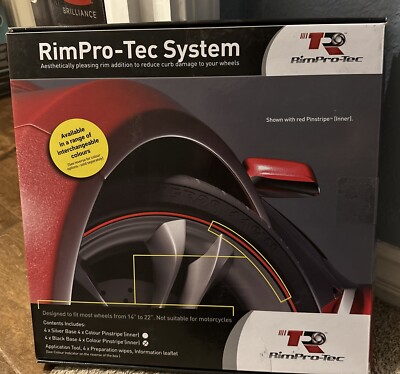 RimPro-Tec® WHEEL/RIM PROTECTOR: Black Base Track's and Silver Inner | eBay