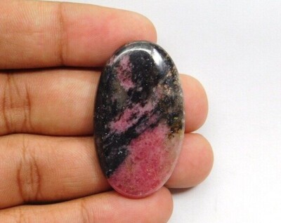 Amazing Quality Natural Pink Rhodonite Cabochon Loose Gemstone 67 Cts ...