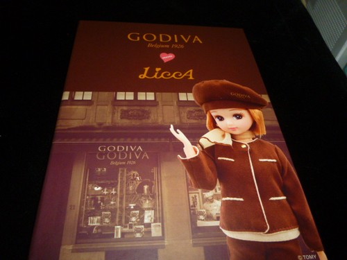Novelty Godiva Licca-Chan Original Book-Style Sticky Notes | eBay
