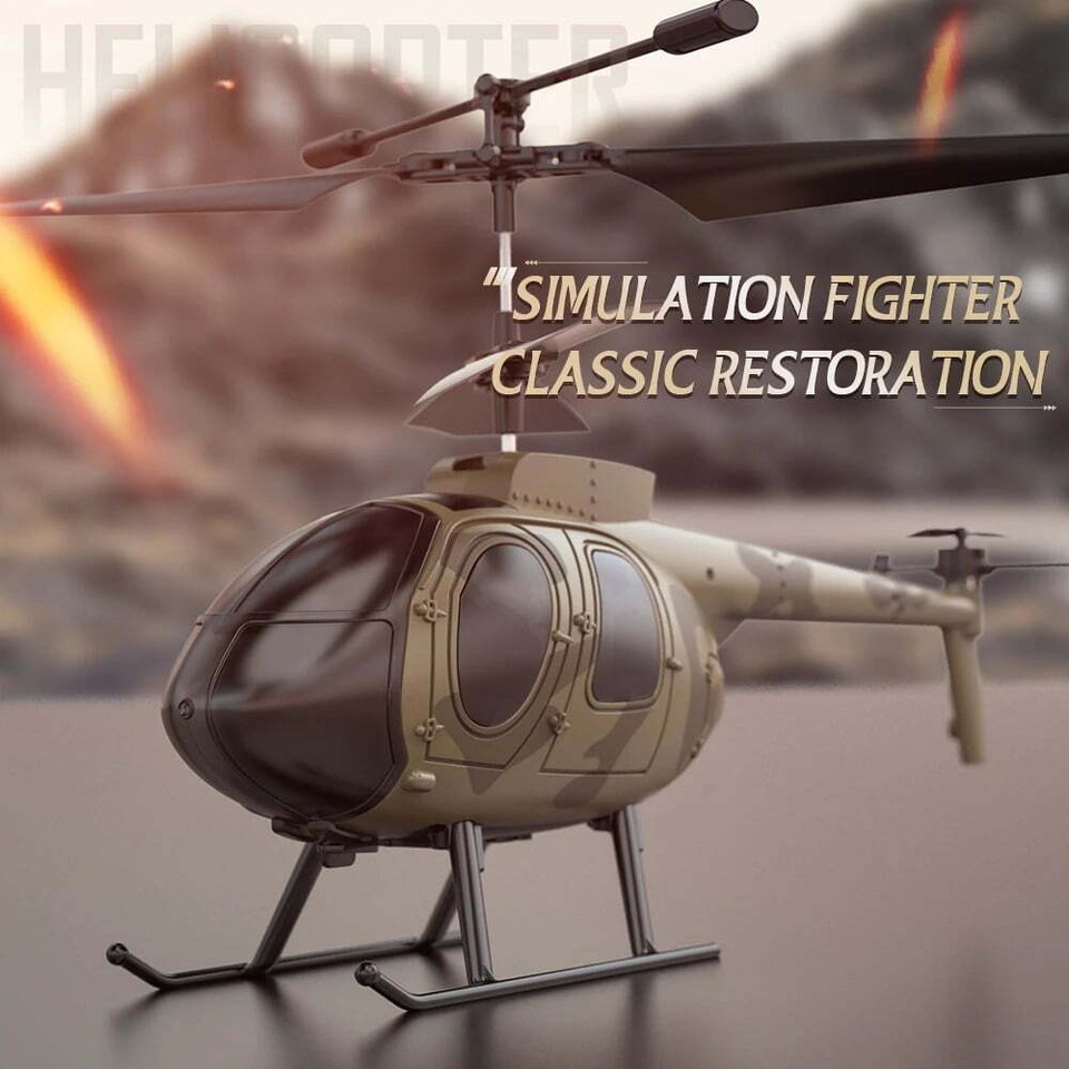 RC Helicopter with 3.5 Channel, Altitude Hold, One Key Take-off/Landing ...