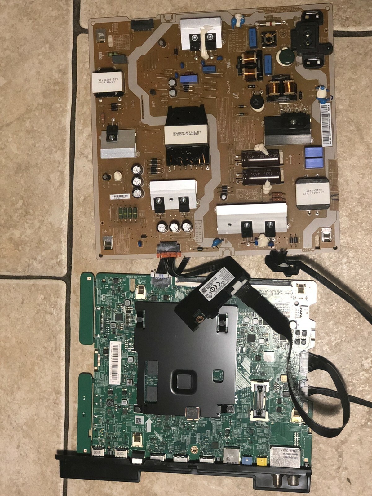 MAIN AV BOARD BN41-02528A (BN94-11407A) - SAMSUNG UE55KU6500U, PSU BN44 ...