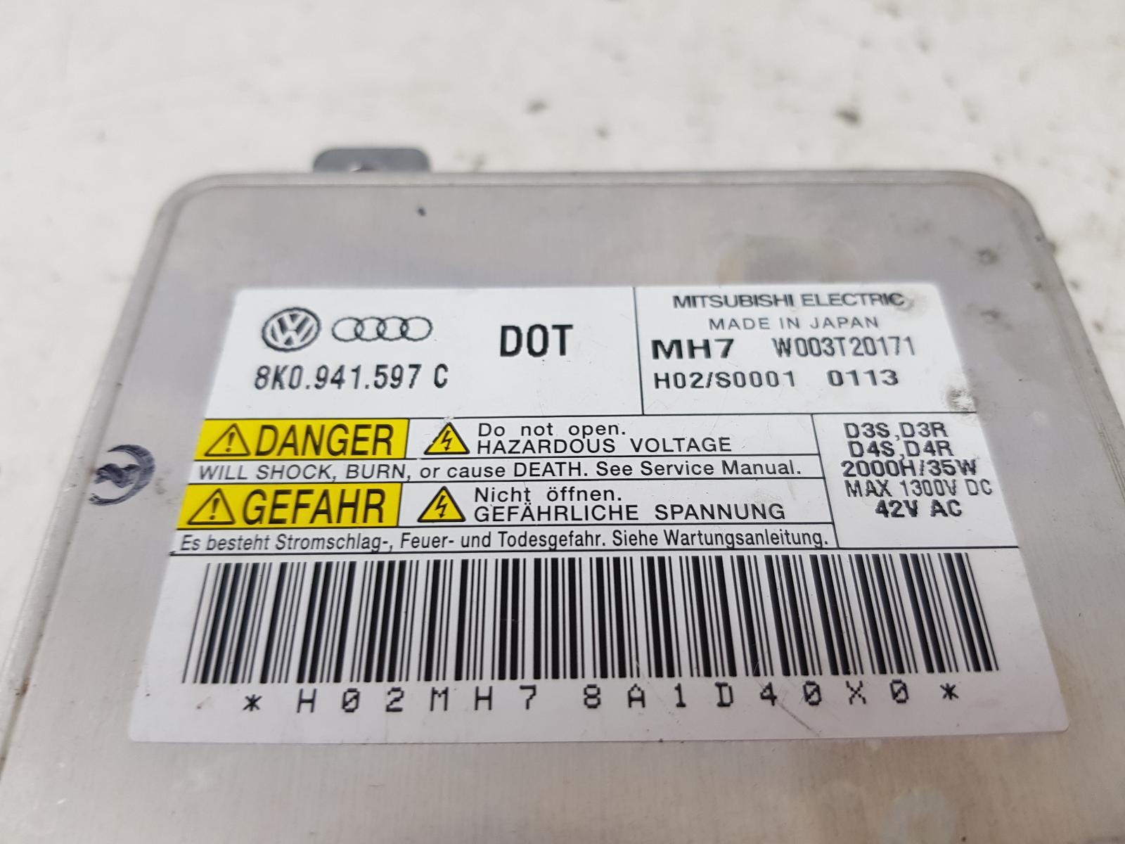 AUDI A5 2007-2011 HEADLAMP BALLAST - 8K0941597E | eBay
