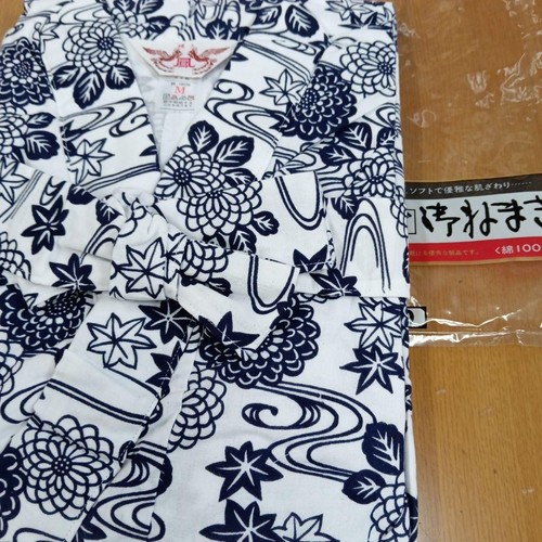NEMAKI Japanese Hot Spring Yukata Gauze Nightwear M Size Hotel Kimono/K ...