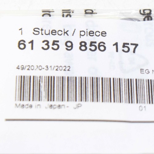 Genuine BMW Silicone Plate Driving Light Sensor 61359856157 for sale ...