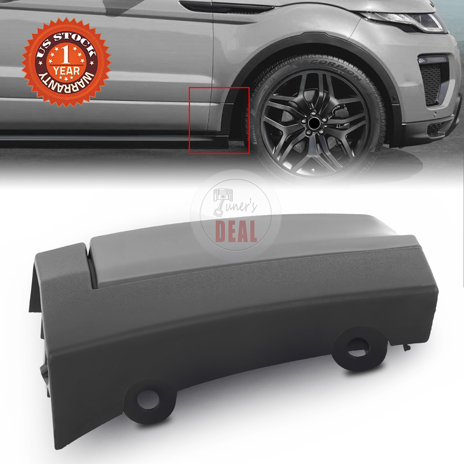 For 12-18 Range Rover Evoque LR038536 LR079233 Front Right Lower Fender ...