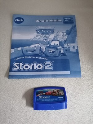 CARS 2 - Disney / Pixar - Jeu STORIO 2 VTECH avec manuel en version ...