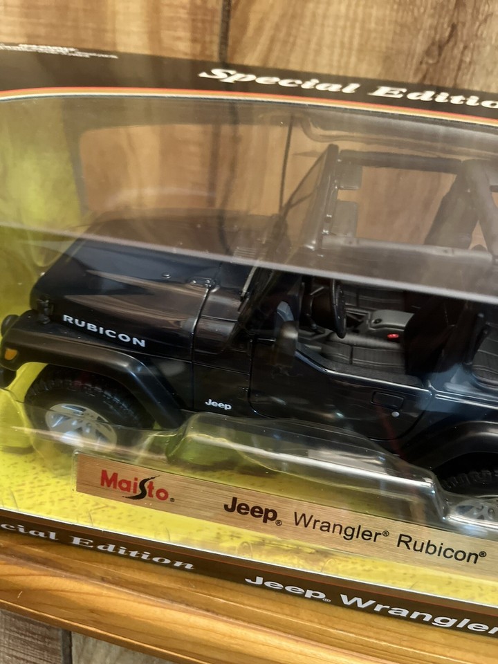 Maisto Special Edition Jeep Wrangler Rubicon Midnight Blue Limited from ...