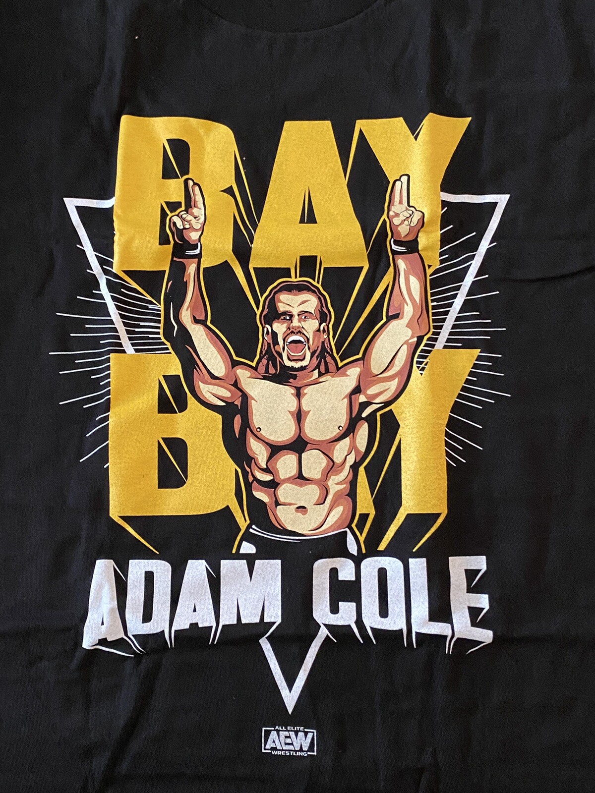 All Elite Crate Exclusive AEW Adam Cole Bay Bay T-Shirt | Large ...