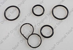 Genuine Gasket Set For Oil Filter Holder VW AUDI Phaeton A8 057198405 ...