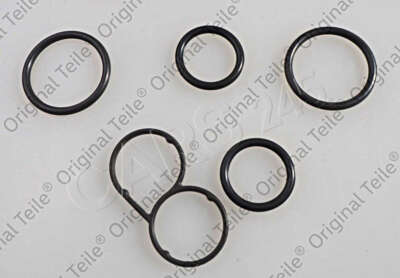 Genuine Gasket Set For Oil Filter Holder VW AUDI Phaeton A8 057198405 ...