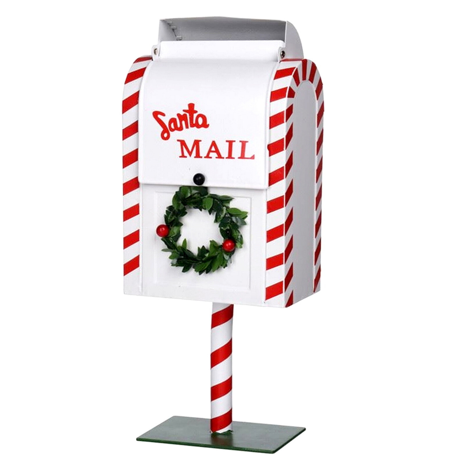 Christmas Mail Box Santa Post Letterbox Card Presents Gifts Xmas Decor ...