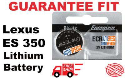 2007-2012 LEXUS ES 350 KEY FOB BATTERY REPLACEMENT REMOTE KEYLESS ENTRY ...