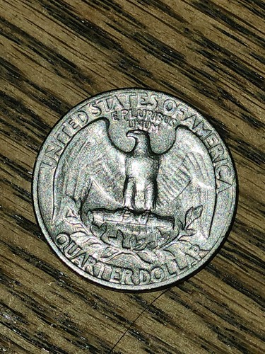 1967 washington quarter rare Error no mint mark uneven copper edging | eBay