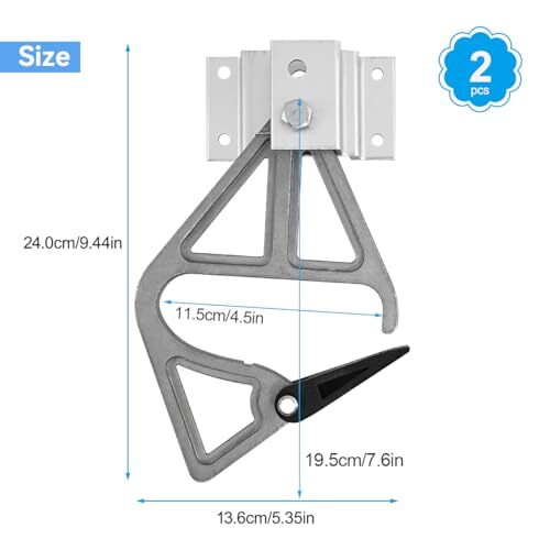 2PCS Extension Ladder Locks for Werner 28-11 Aluminum Rung Ladder Lock ...