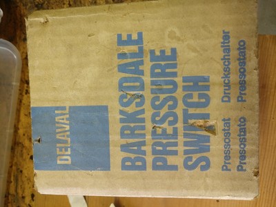 Pressure - Barksdale Pressure Switch