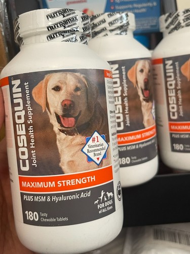 Cosequin DS Plus MSM Joint Health Supplement for Dogs 180 Chewable EXP ...