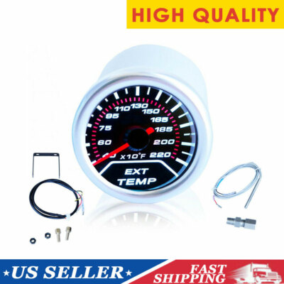 LED Exhaust Temperature EGT Gauge Meter Monitor Engines Temperature 2 ...