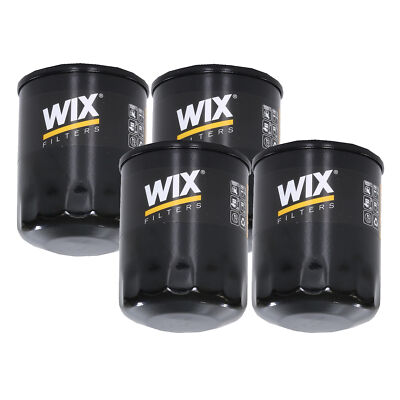 Wix Set of 4 Engine Motor Oil Filters For Subaru Forester Impreza ...