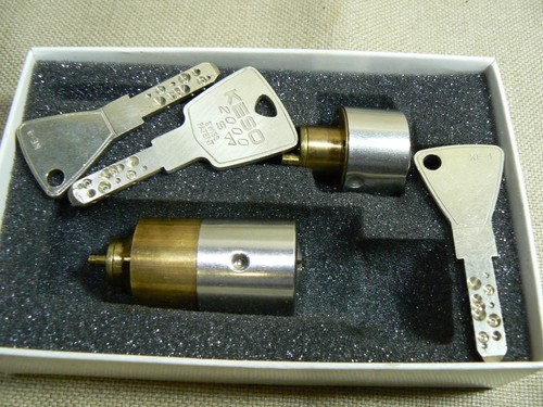 VTG PATENTED JPM KESO 2000 S SWISS DOOR LOCK SECURITY ROUND CYLINDER ...