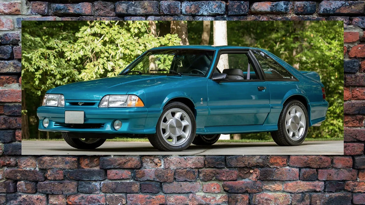1993 Mustang Cobra Teal